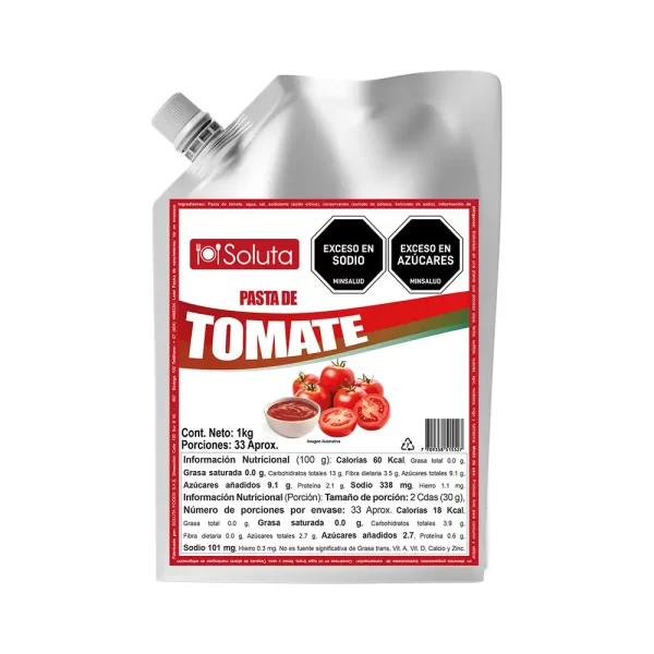 PASTA DE TOMATE – SOLUTA X 1 Kg – La Tienda de Clemente